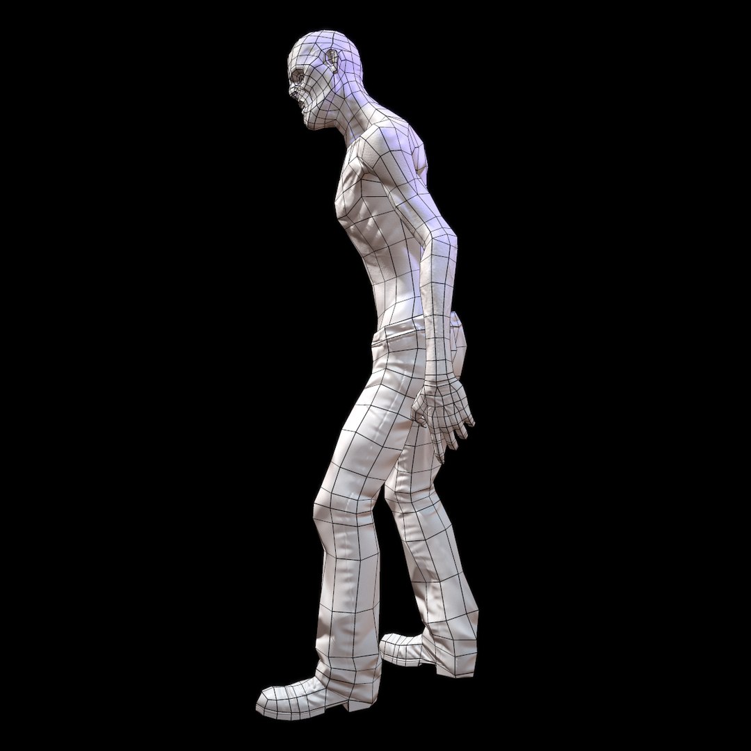 3ds Max Character Zombie