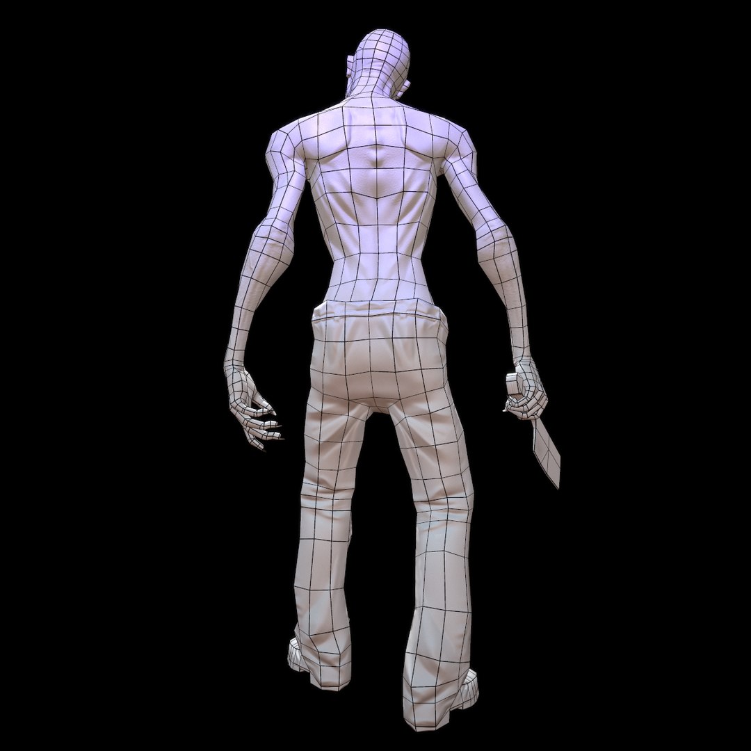 3ds Max Character Zombie