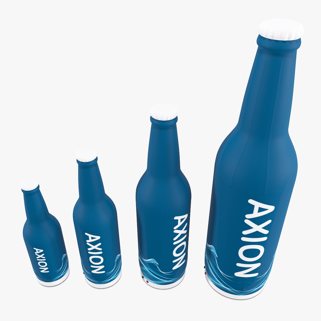 3D Axion Bottle Inflatable - TurboSquid 1309437