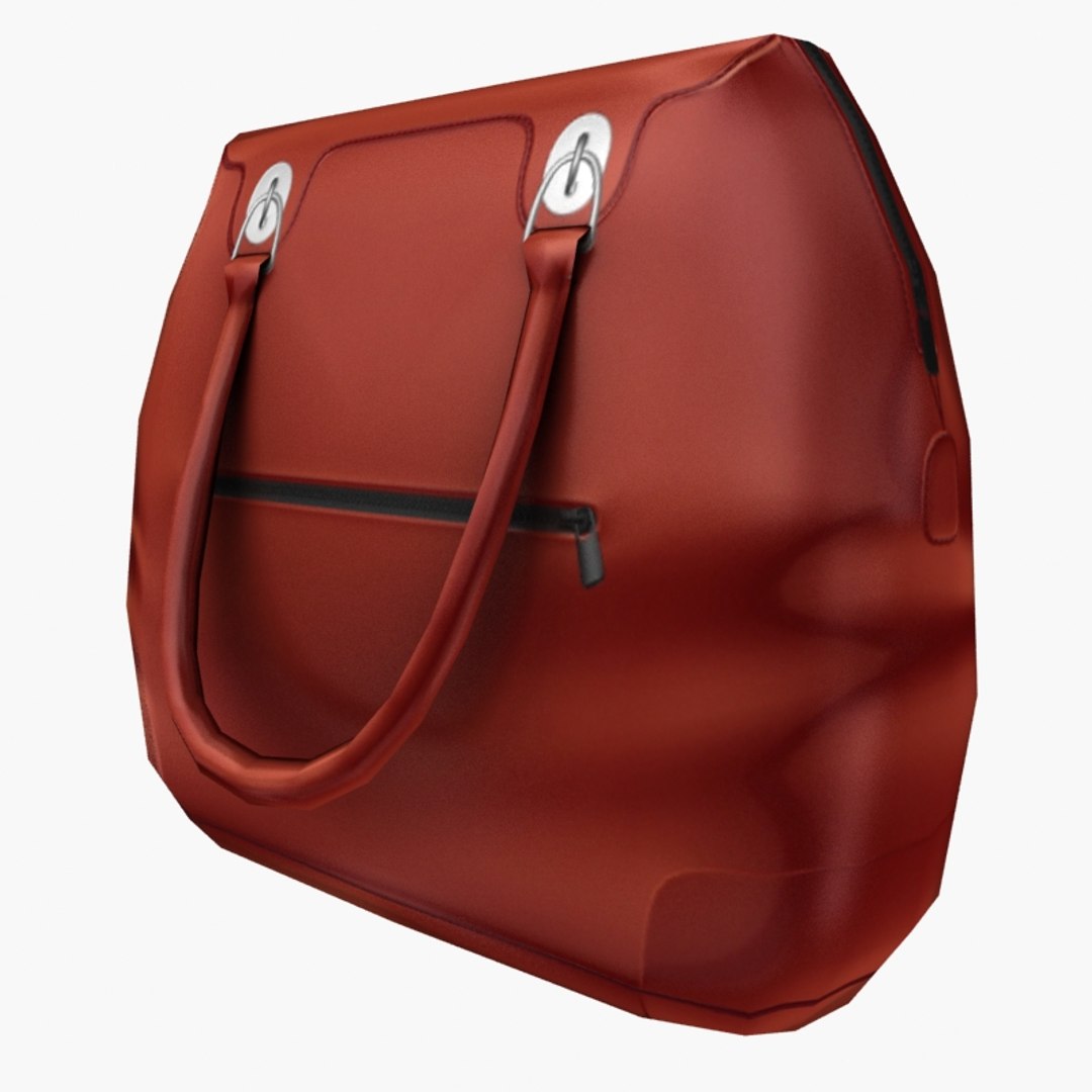 3d hand bag model