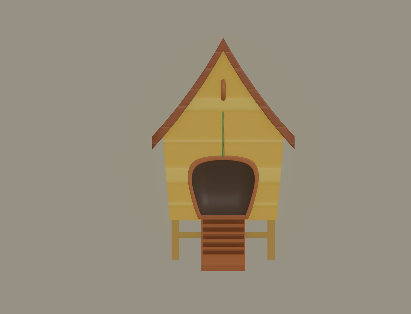 Bunny House 3D Model - TurboSquid 2044706