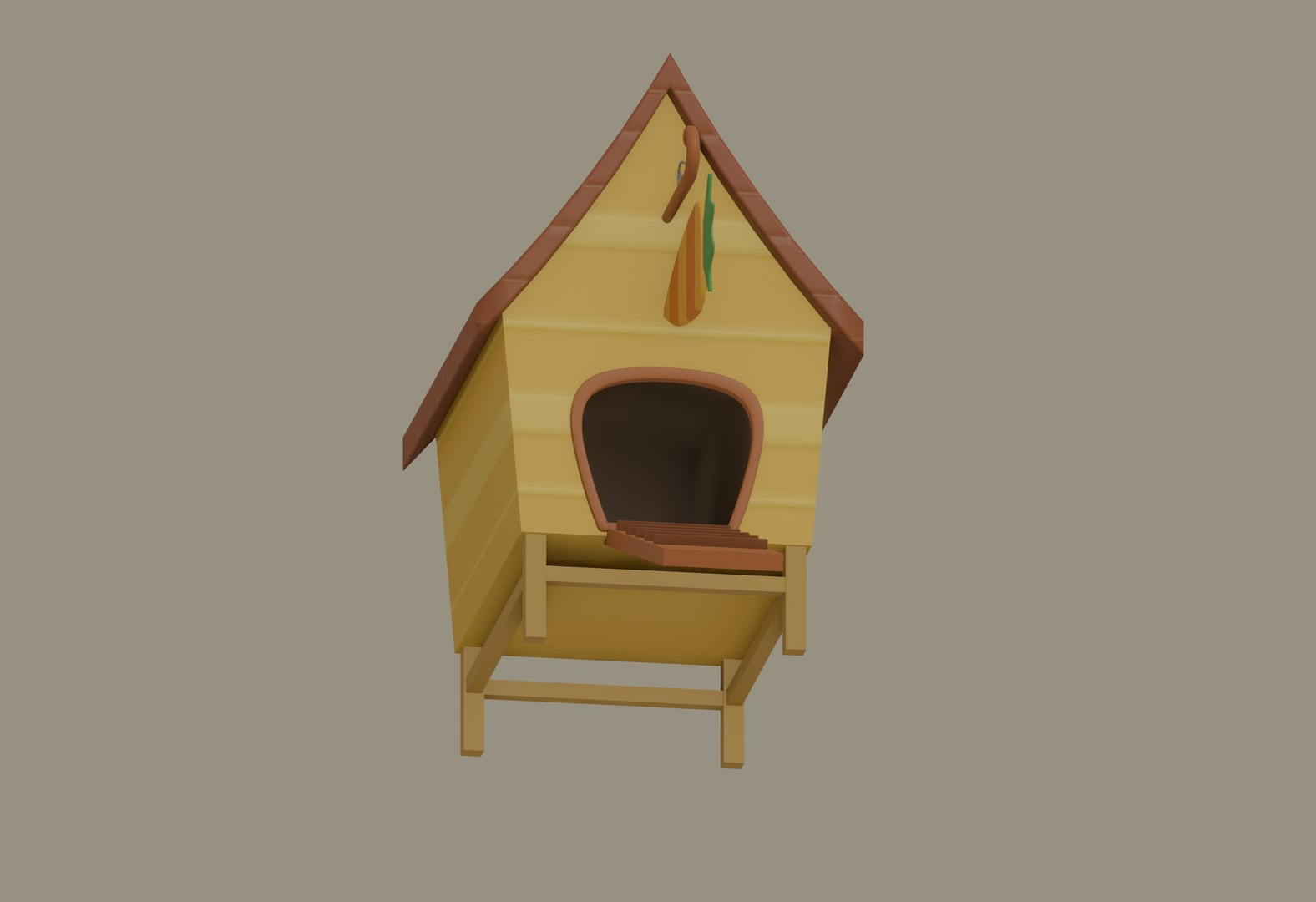 Bunny House 3D Model - TurboSquid 2044706