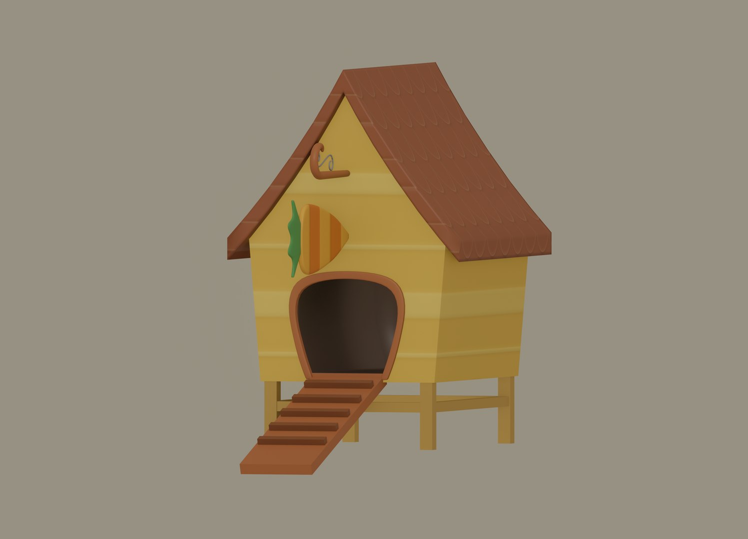 Bunny House 3D Model - TurboSquid 2044706
