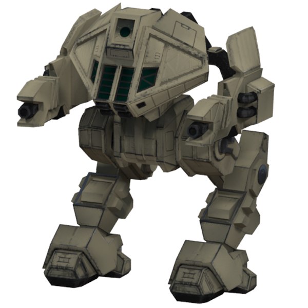 3d model mech