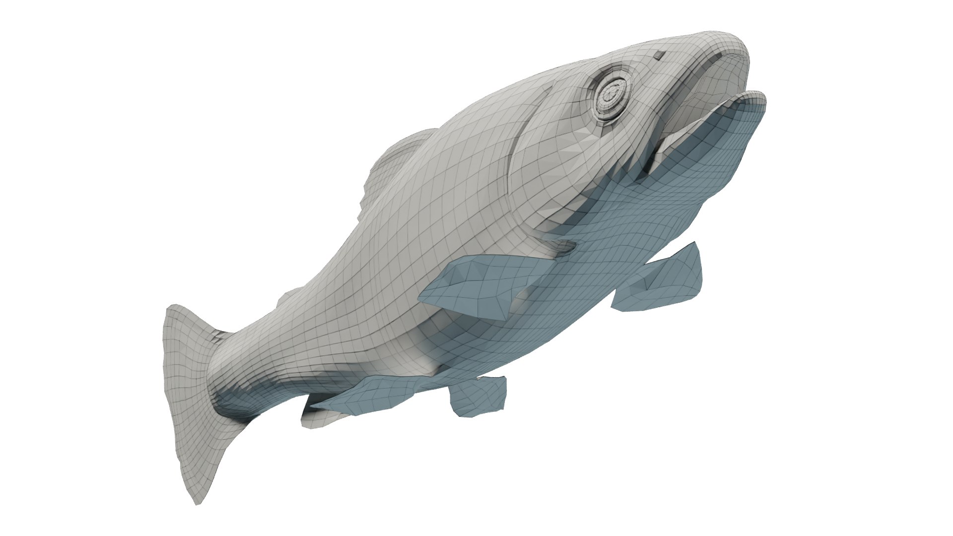 3D Brook Trout Model - TurboSquid 1929289
