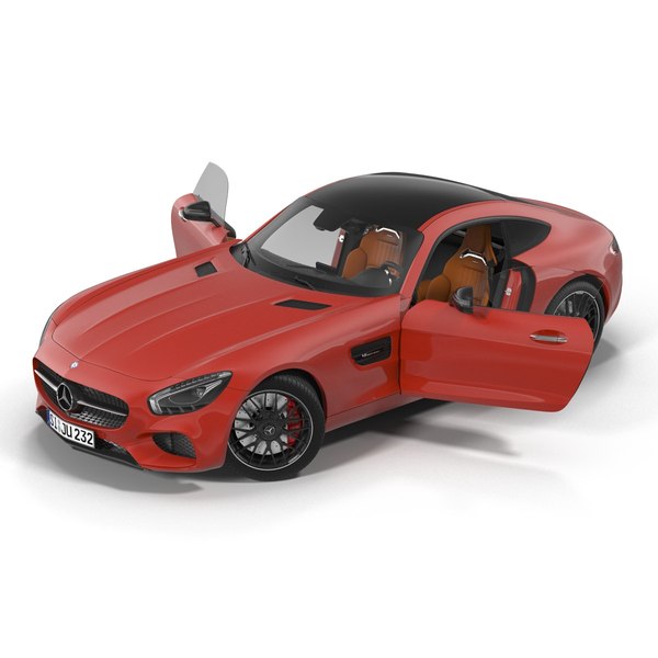 3d model mercedes benz amg gt