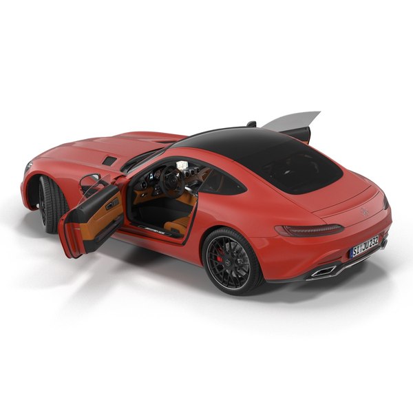3d model mercedes benz amg gt