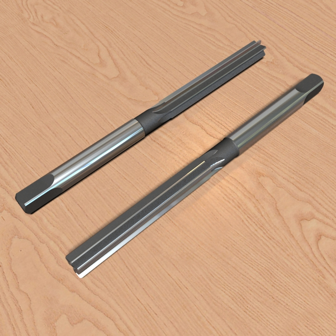 3d reamer 9mm-3d model