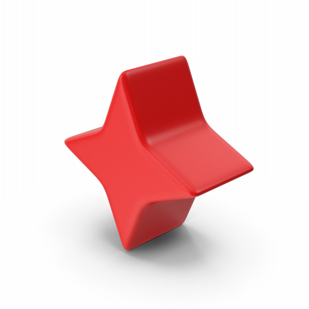 Star Geometric Shape 3D Model - TurboSquid 1911811