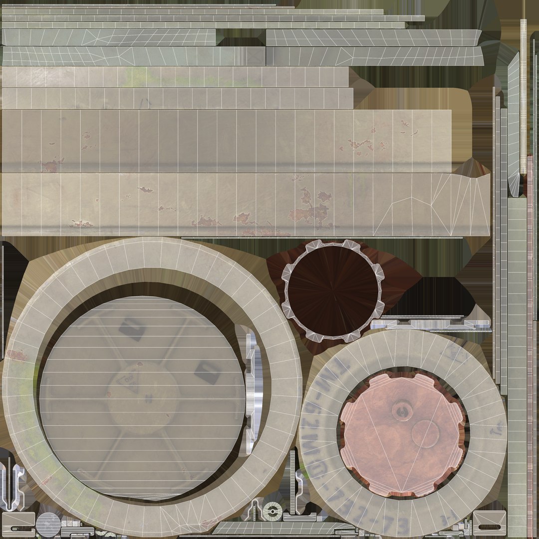 3D TM-62 Landmine Anti Tank Soviet Blast Mine TM62 - TurboSquid 2391618