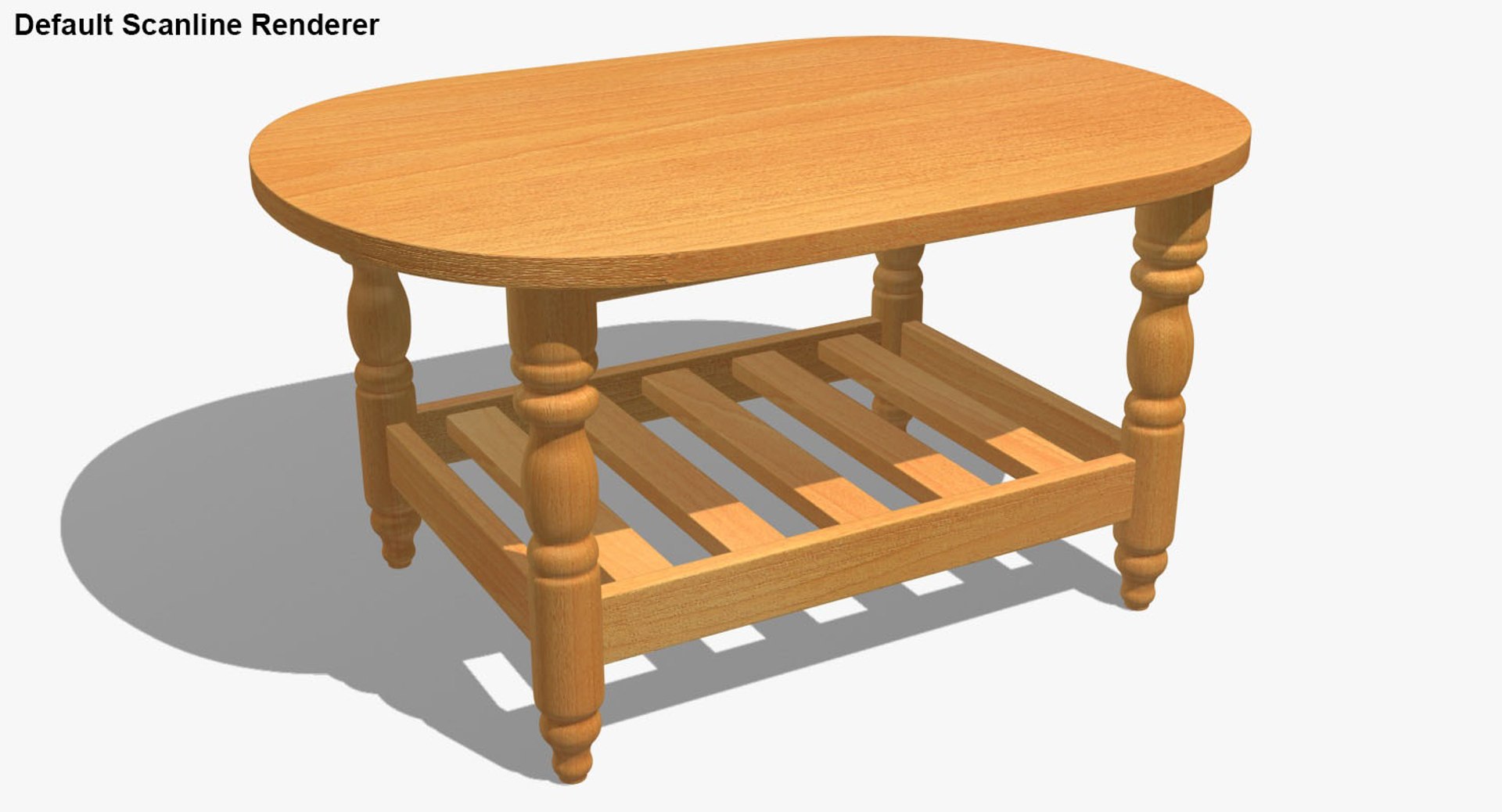 3D wooden teapoy table - TurboSquid 1332476