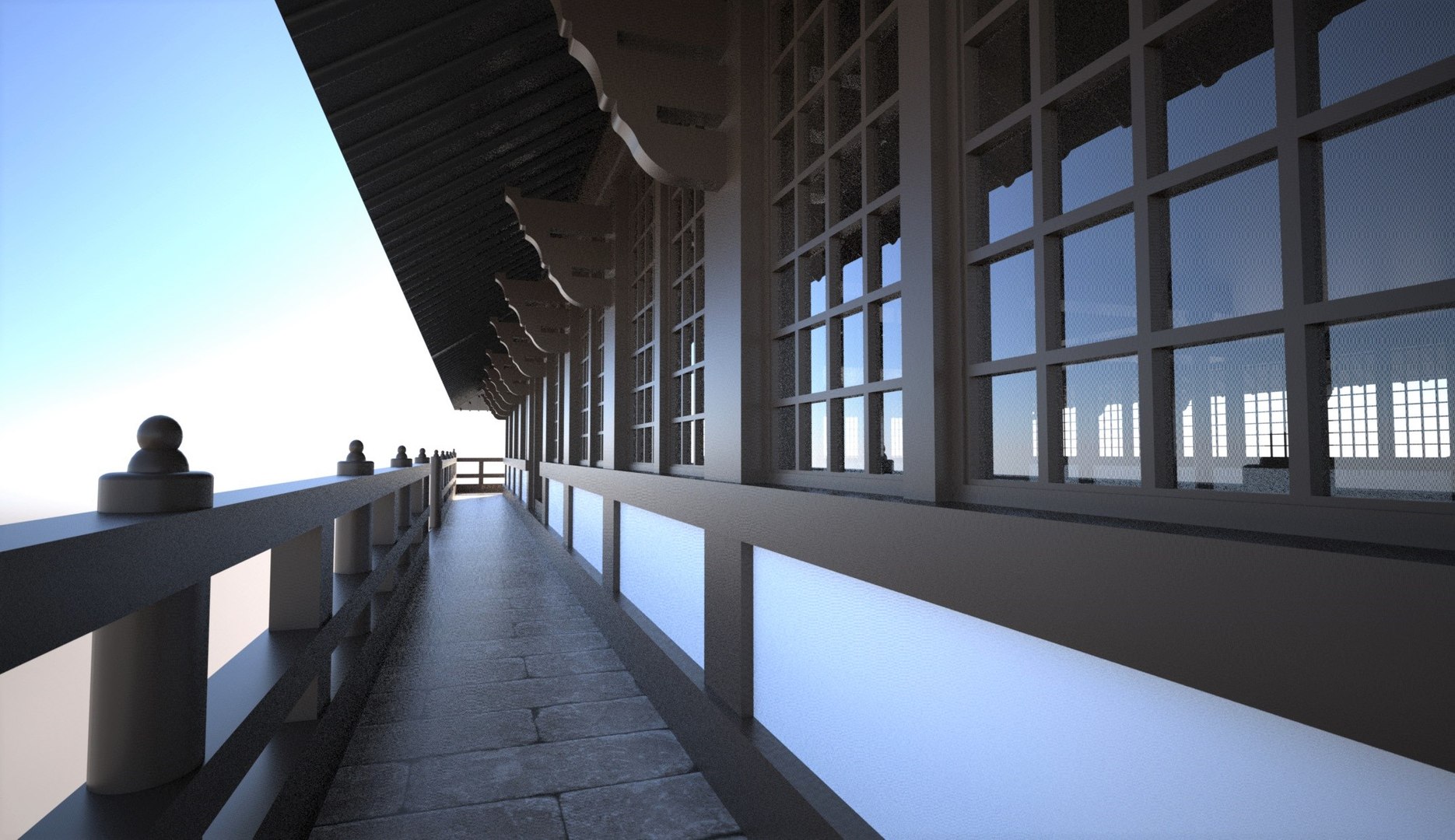 Traditional Japanese Temple 3D Model - TurboSquid 1206031