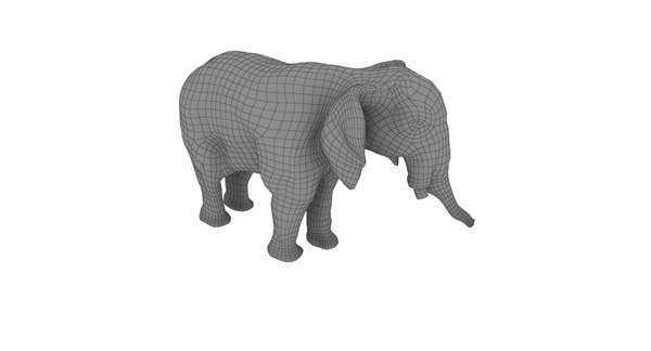 3D realistic elephant - TurboSquid 1423767