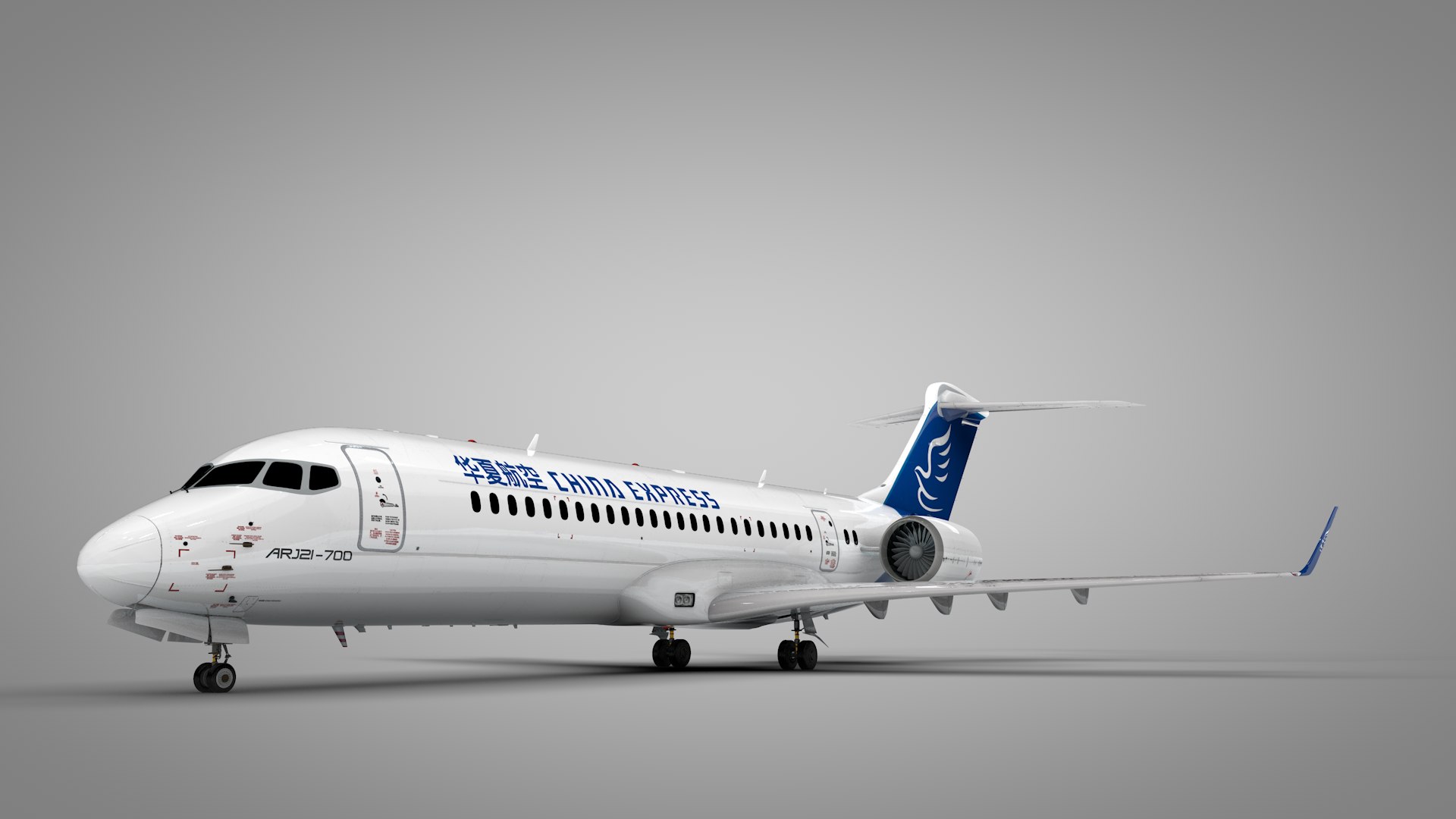 China Express COMAC ARJ21-700 L1904 Model - TurboSquid 2006230