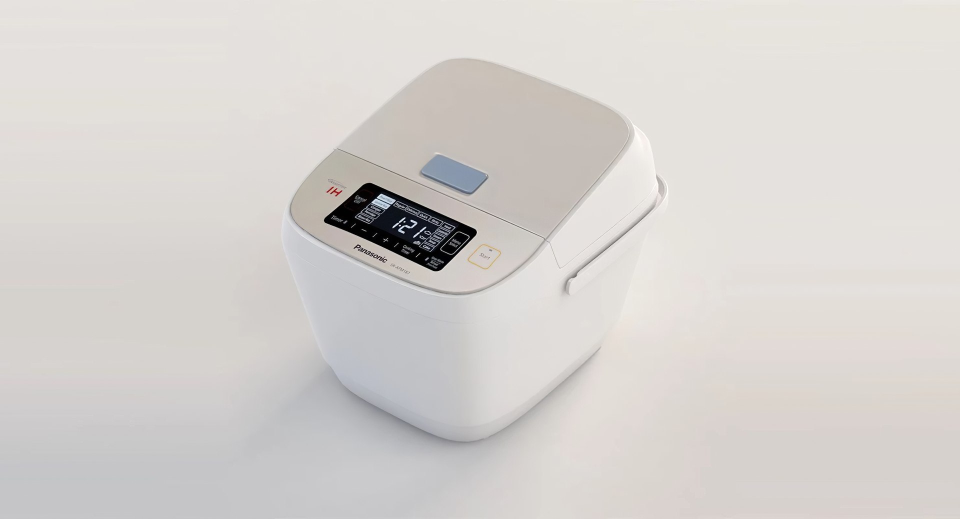 Panasonic 10 Cup Induction Rice Cooker 3D Model - TurboSquid 2007346