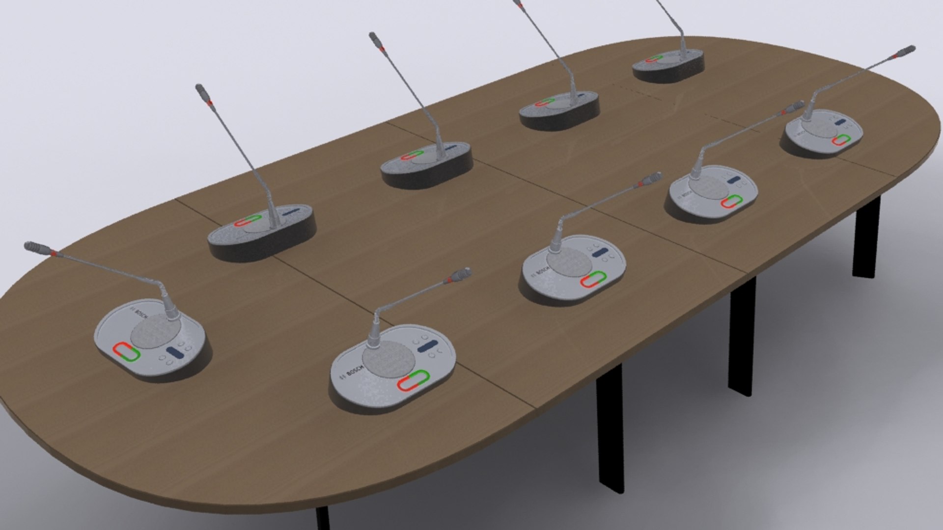 3ds Max Conference Microphone