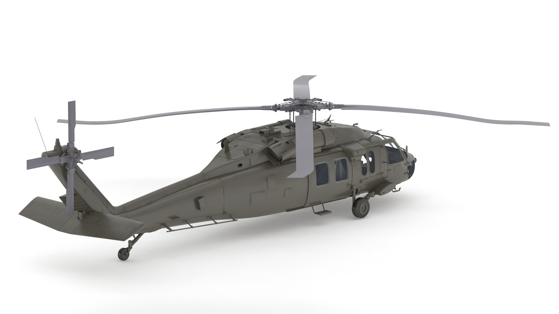 3D Sikorsky UH-60 Black Hawk - TurboSquid 2166179