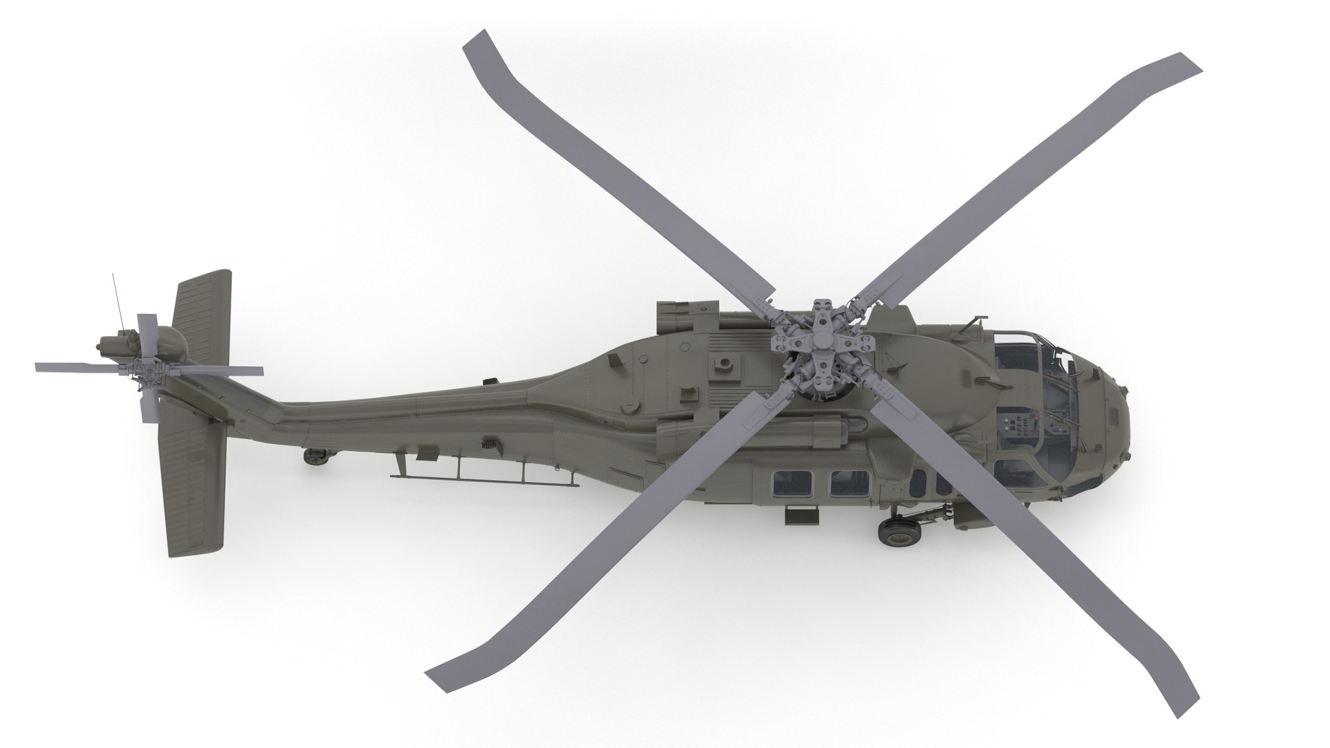 3D Sikorsky UH-60 Black Hawk - TurboSquid 2166179