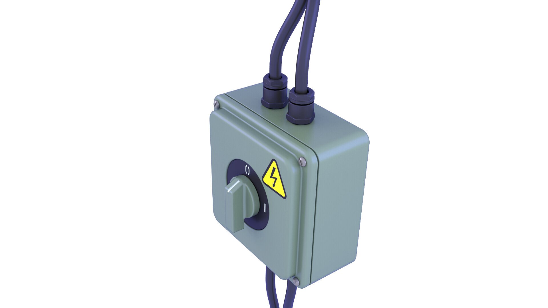 Industrial Power Switch 16 3D model - TurboSquid 1912599