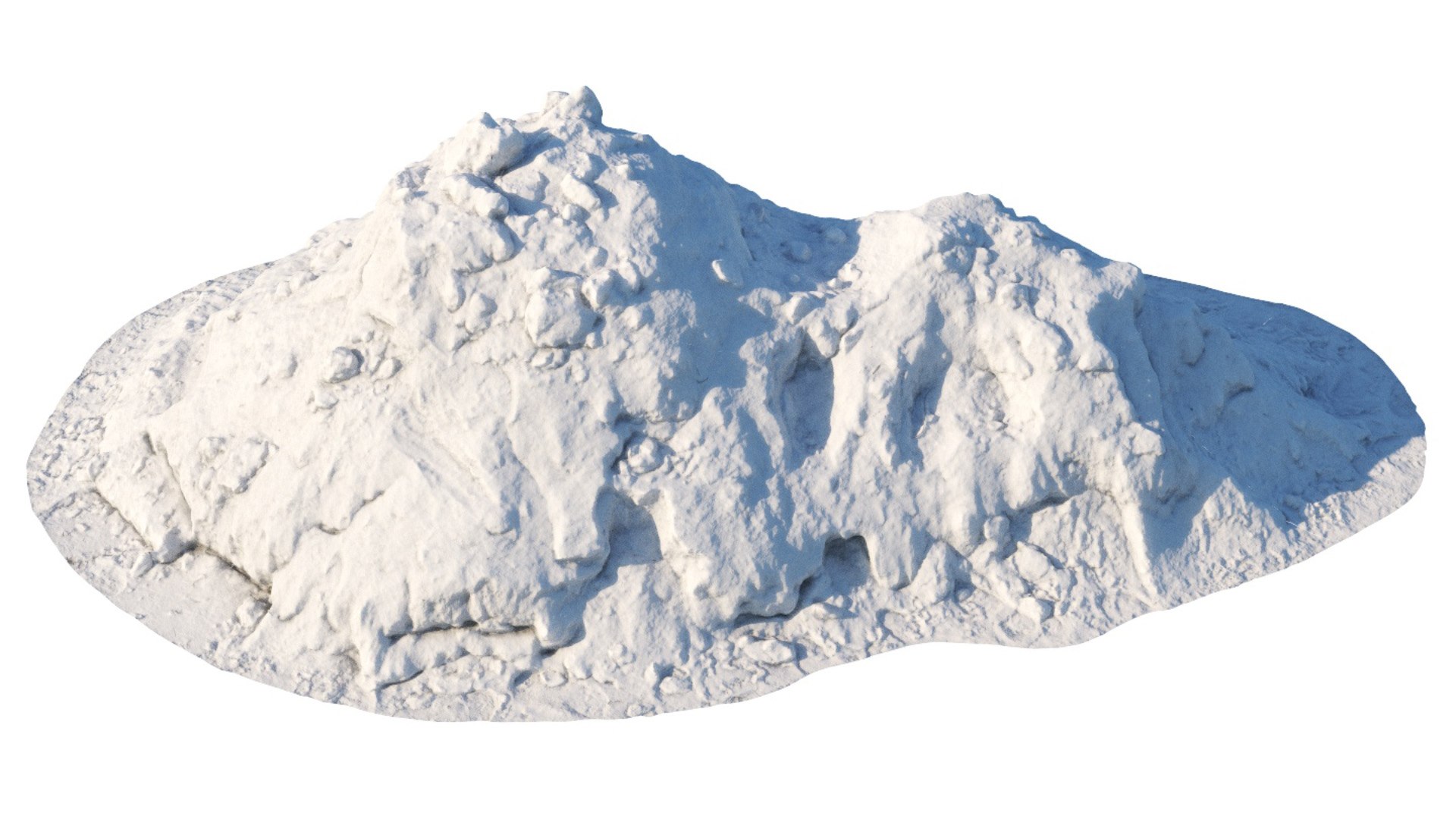 Double Snowdrift 150cm Model - TurboSquid 1734778