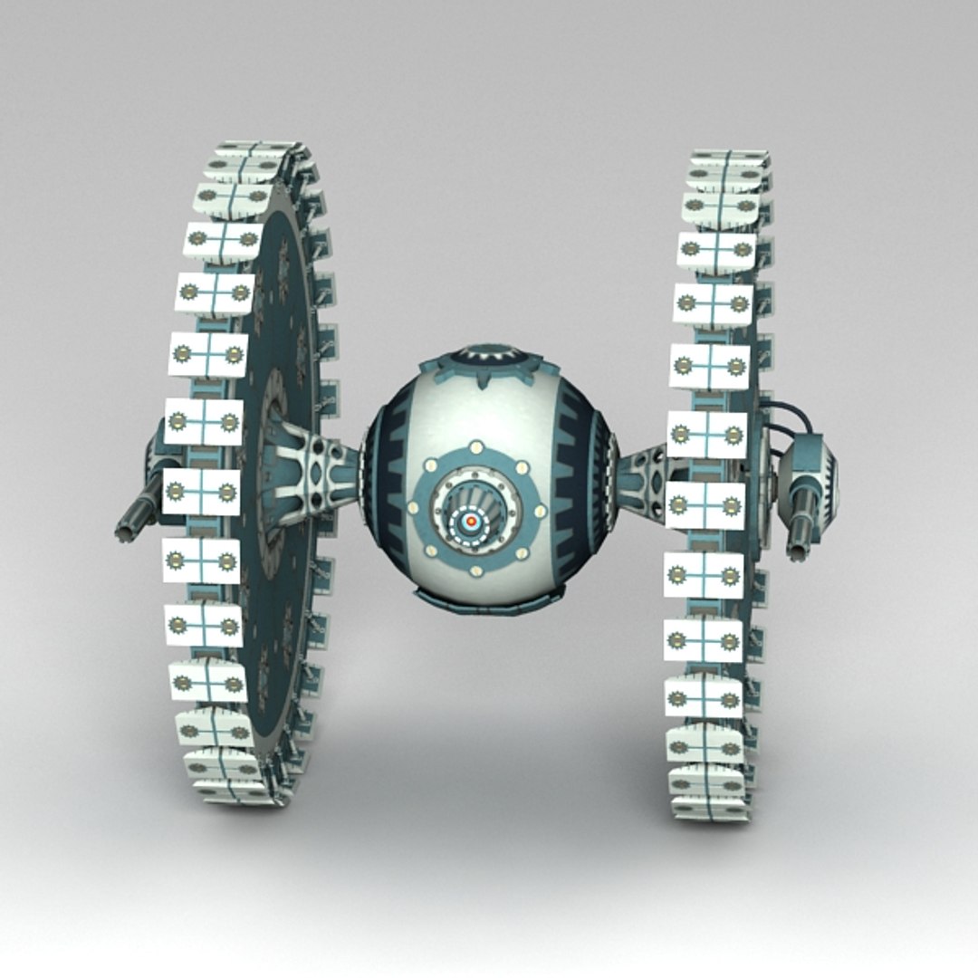 3d Fantasy Robot Model