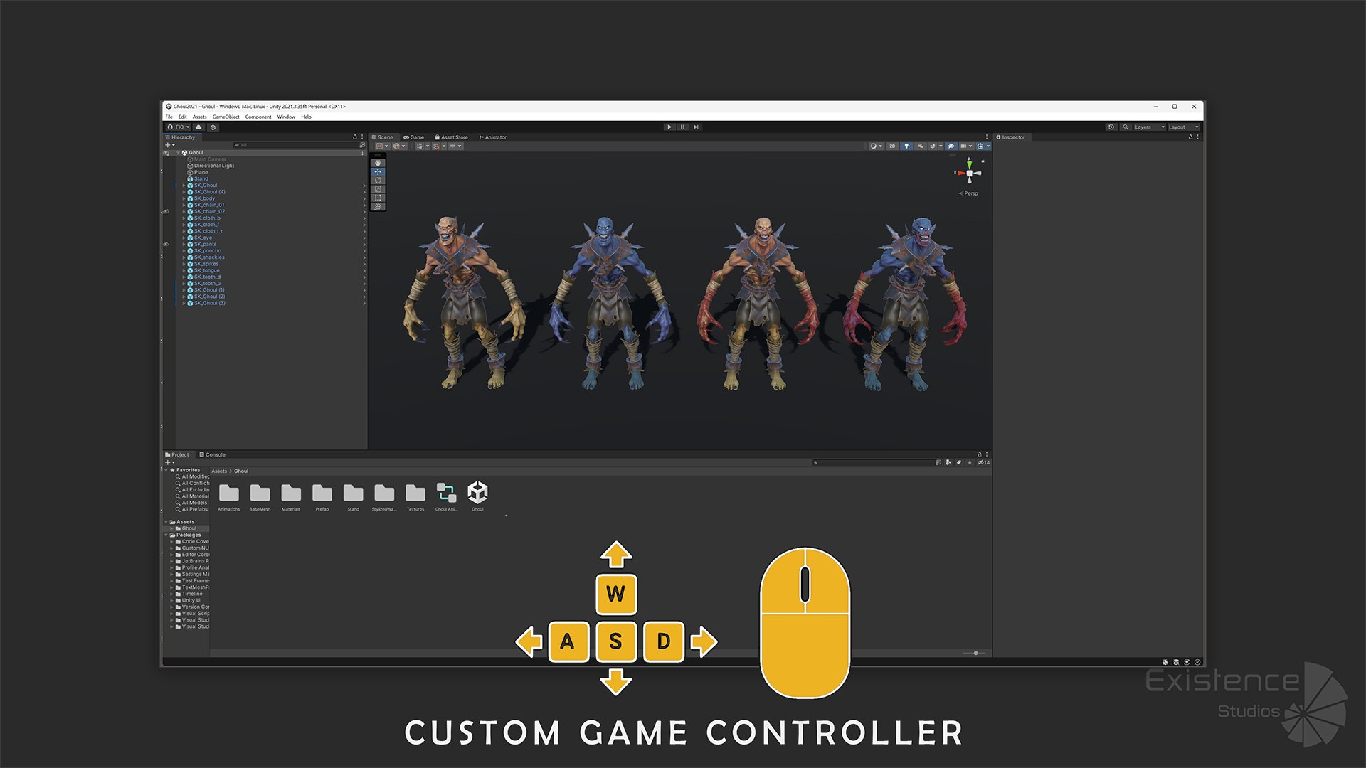 3D Monster Creature Pack 1 - Stylized Devils - Rigged Low Poly Fantasy RPG Horror Zombie - Ghoul ...