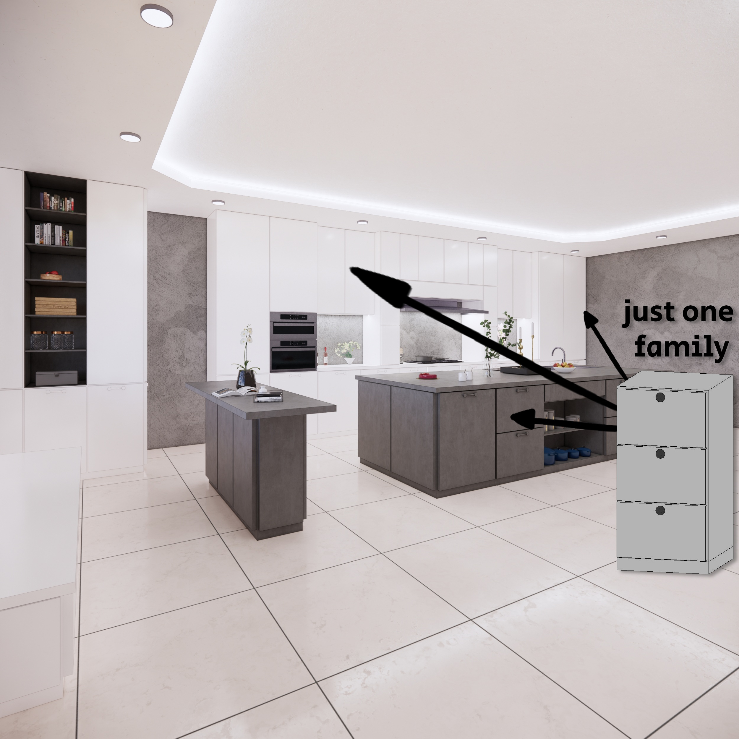 3D model revit family cabinets - TurboSquid 1678533