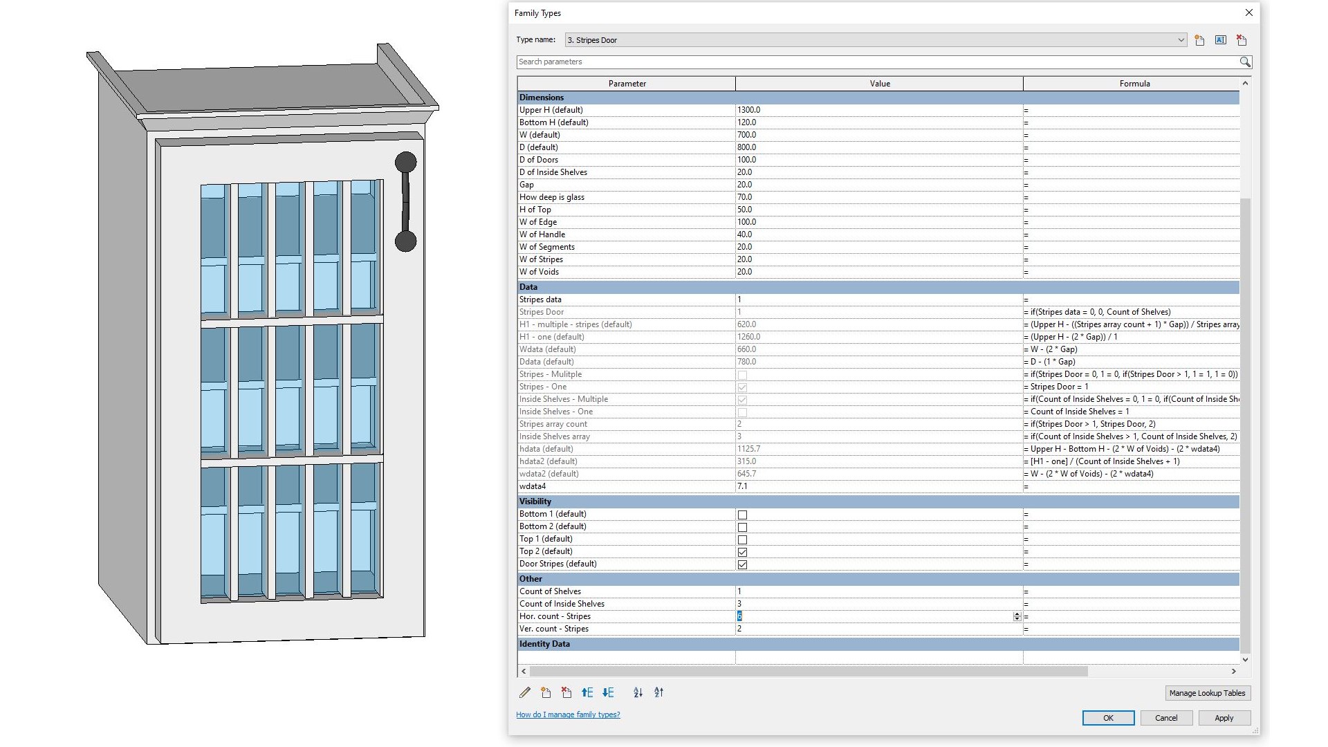3D Model Revit Family Cabinets - TurboSquid 1678533