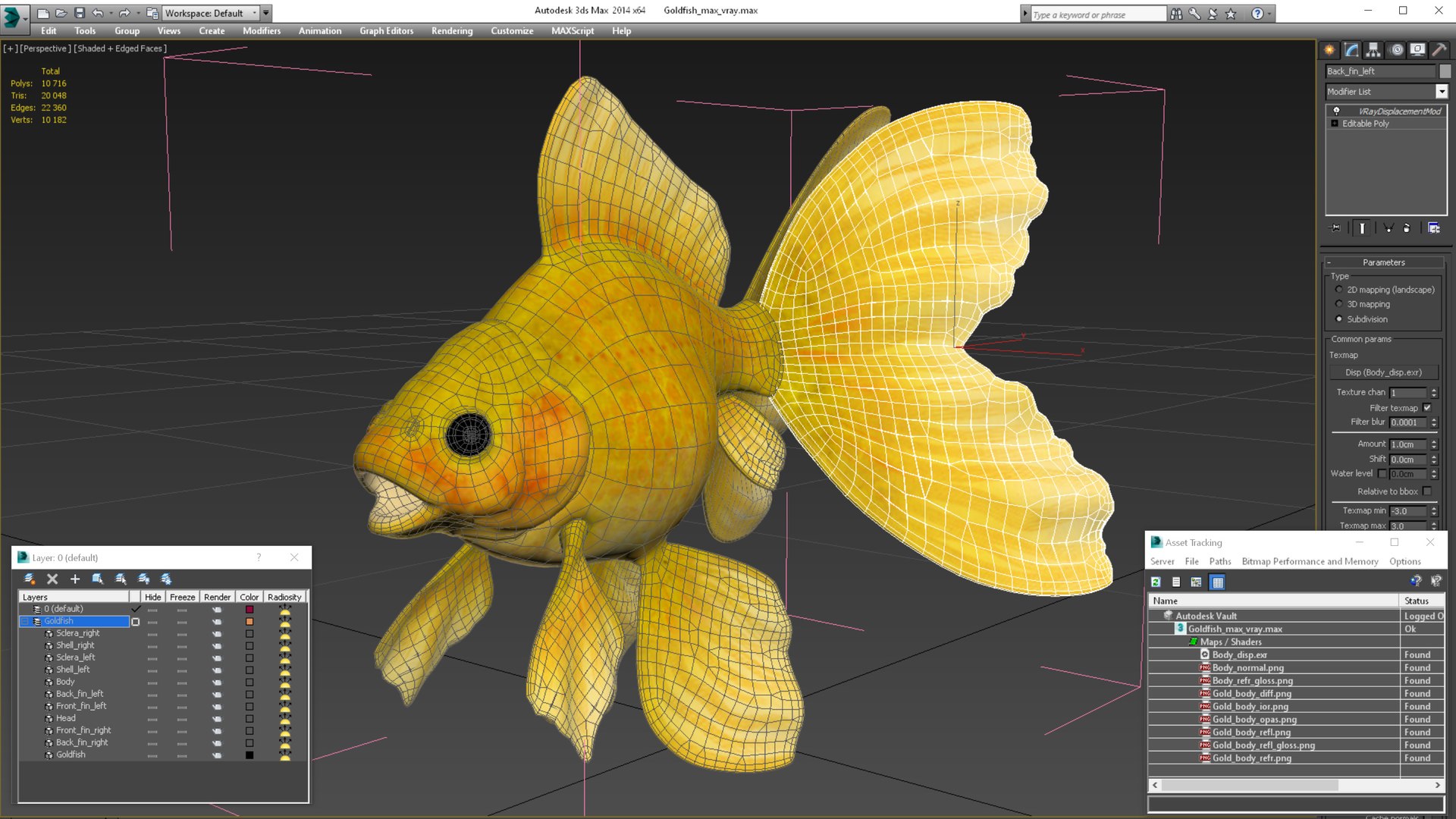 Goldfish 3D - TurboSquid 1762681