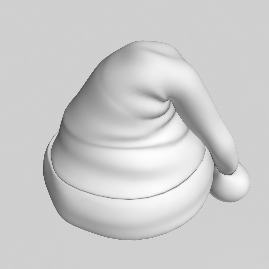 3ds Max Santa Claus Cap