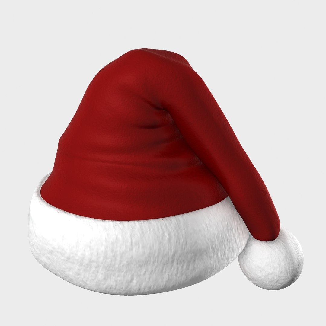 3ds Max Santa Claus Cap