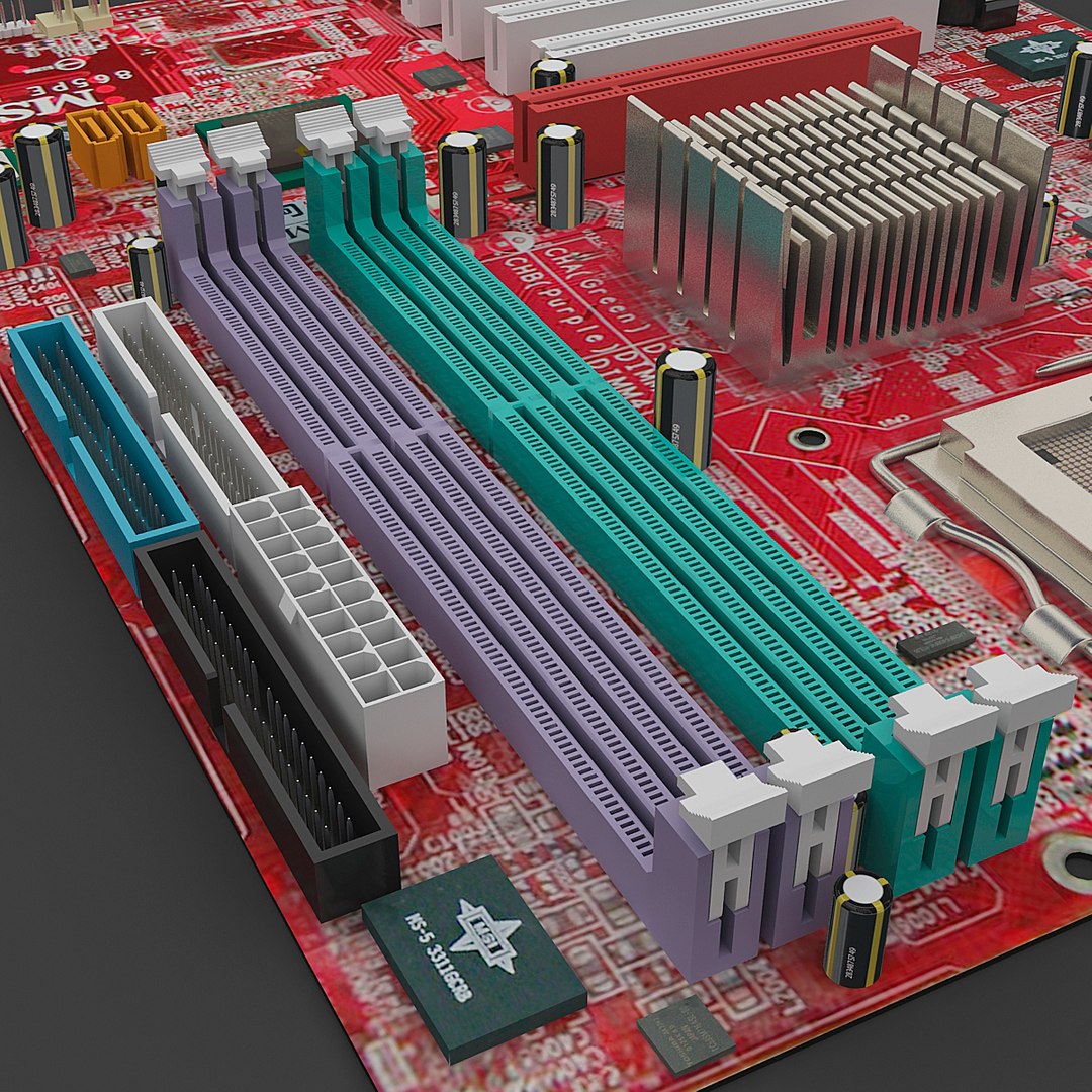 motherboard msi 865pe neo3 3d c4d