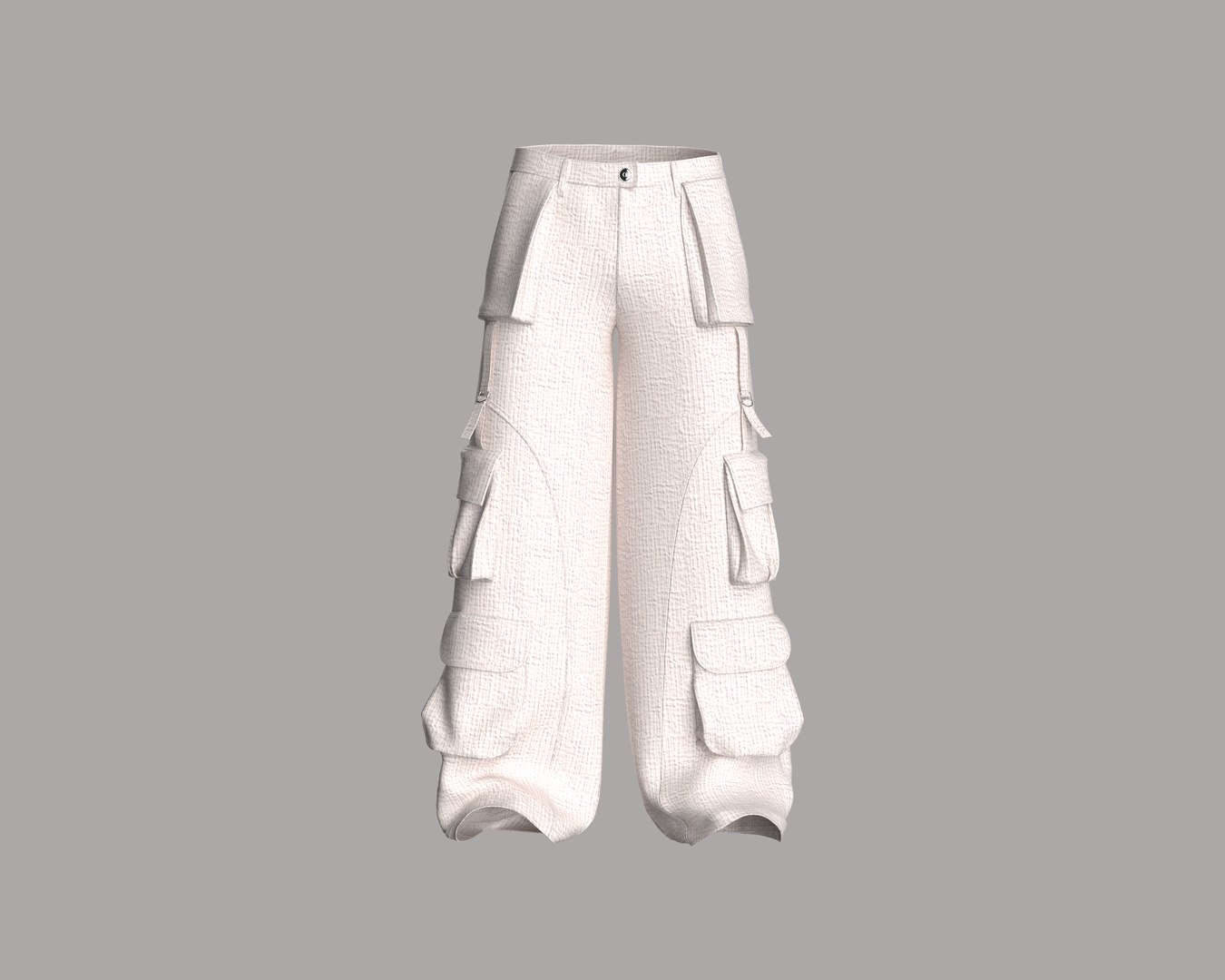 Mens Cargo Pant With Texture Fabric And Detailing 3D Model - TurboSquid ...