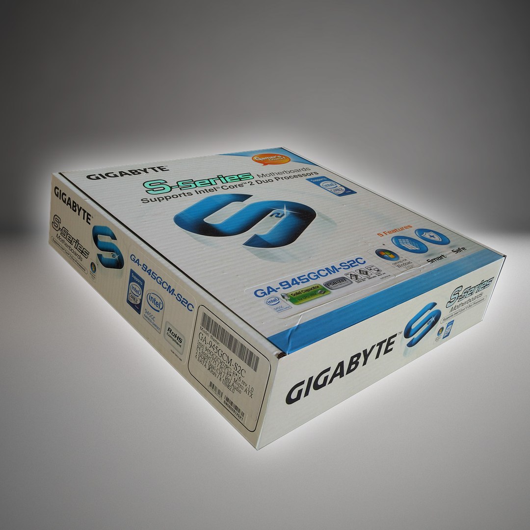 3d model of equipment boxes