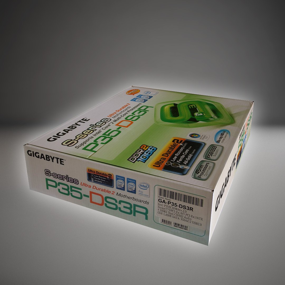 3d model of equipment boxes