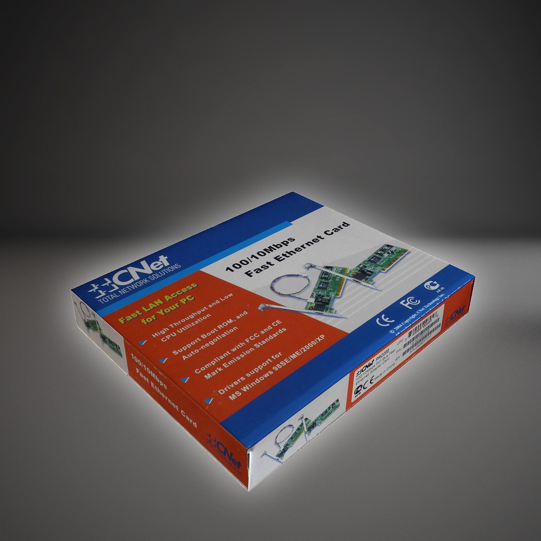 3d model of equipment boxes