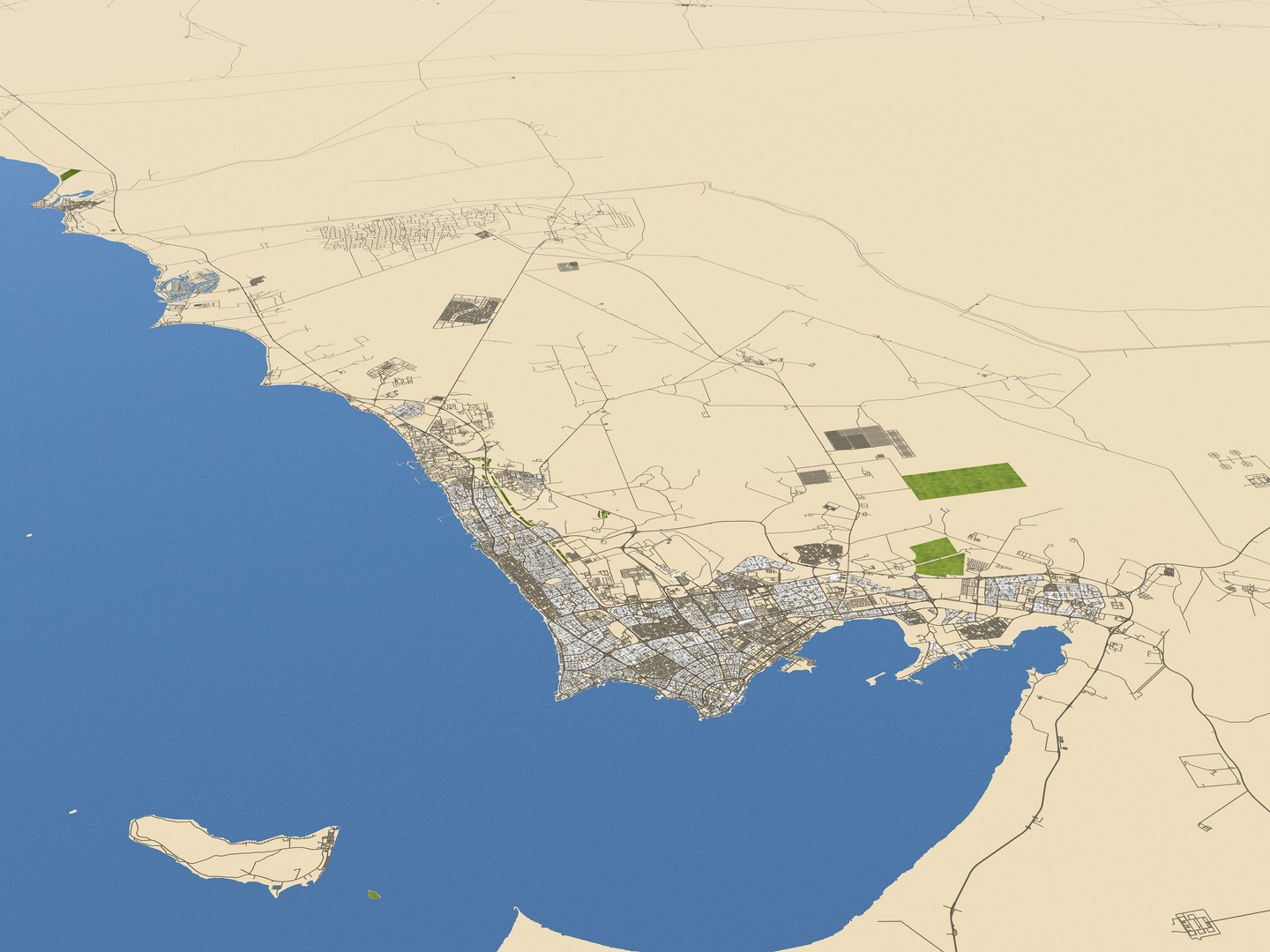 3D Entire Gulf Region - Model - TurboSquid 1335060