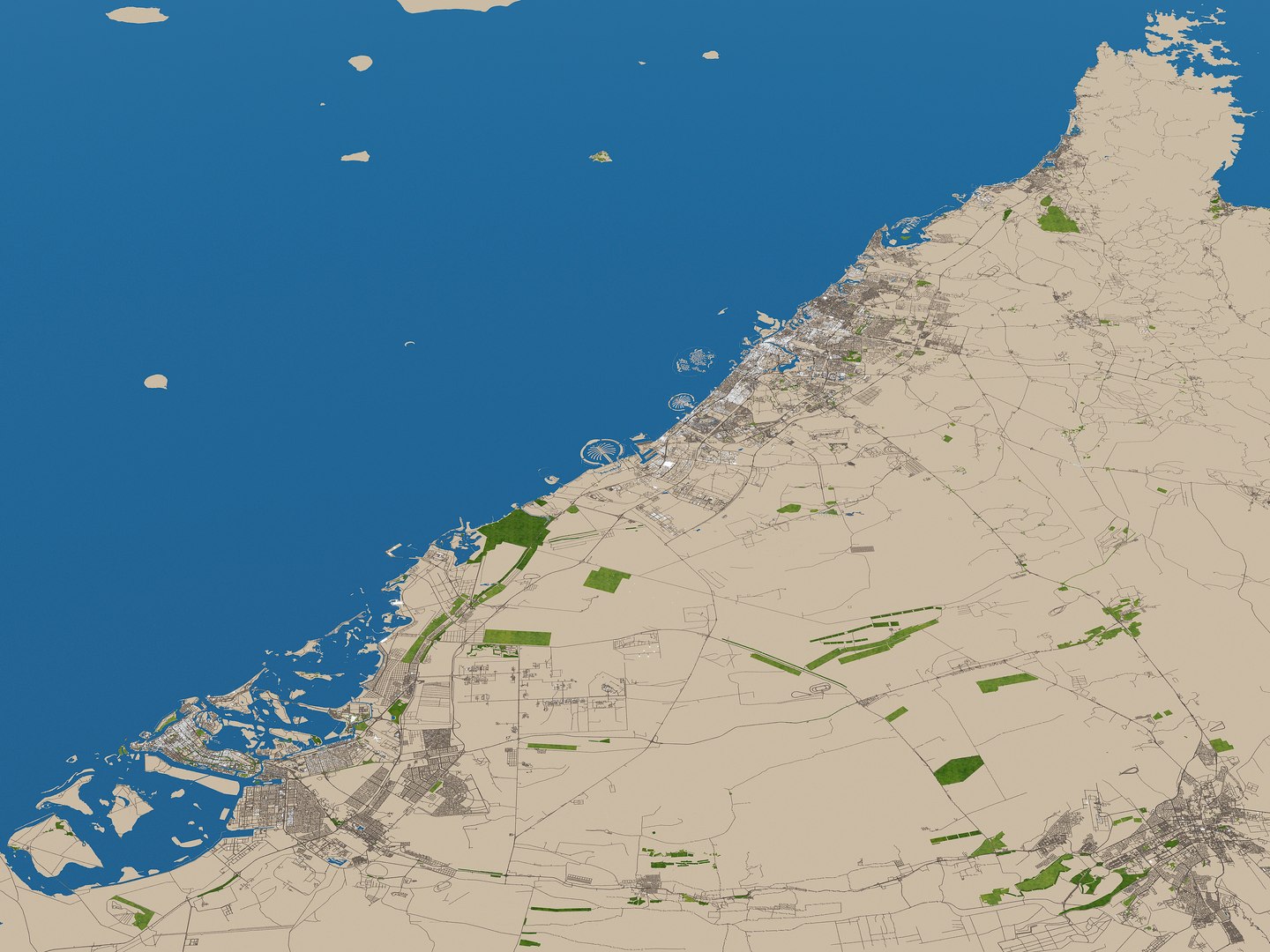 3D Entire Gulf Region - Model - TurboSquid 1335060