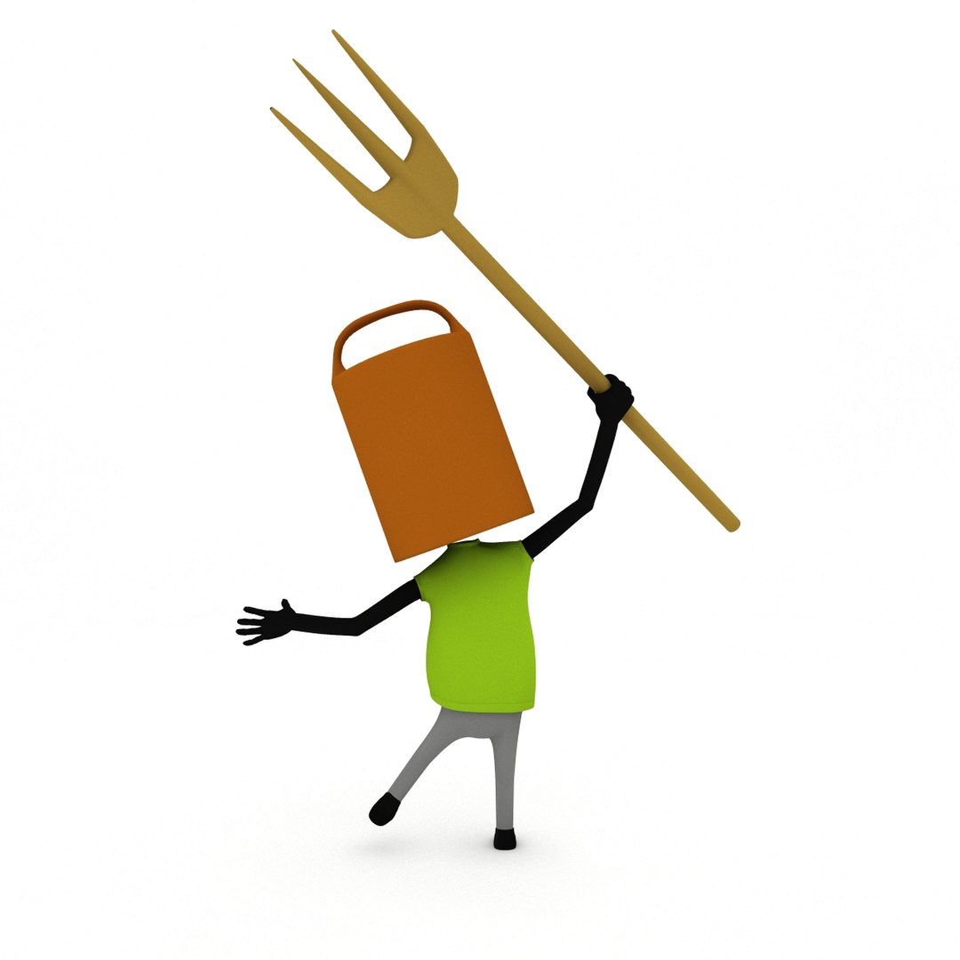 obj rigged animation biped