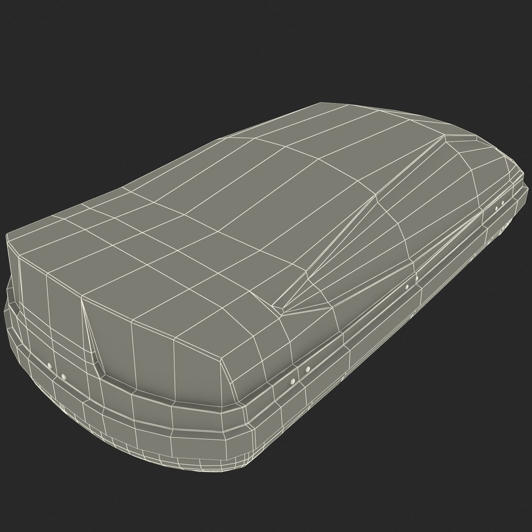 3d roof boxes model