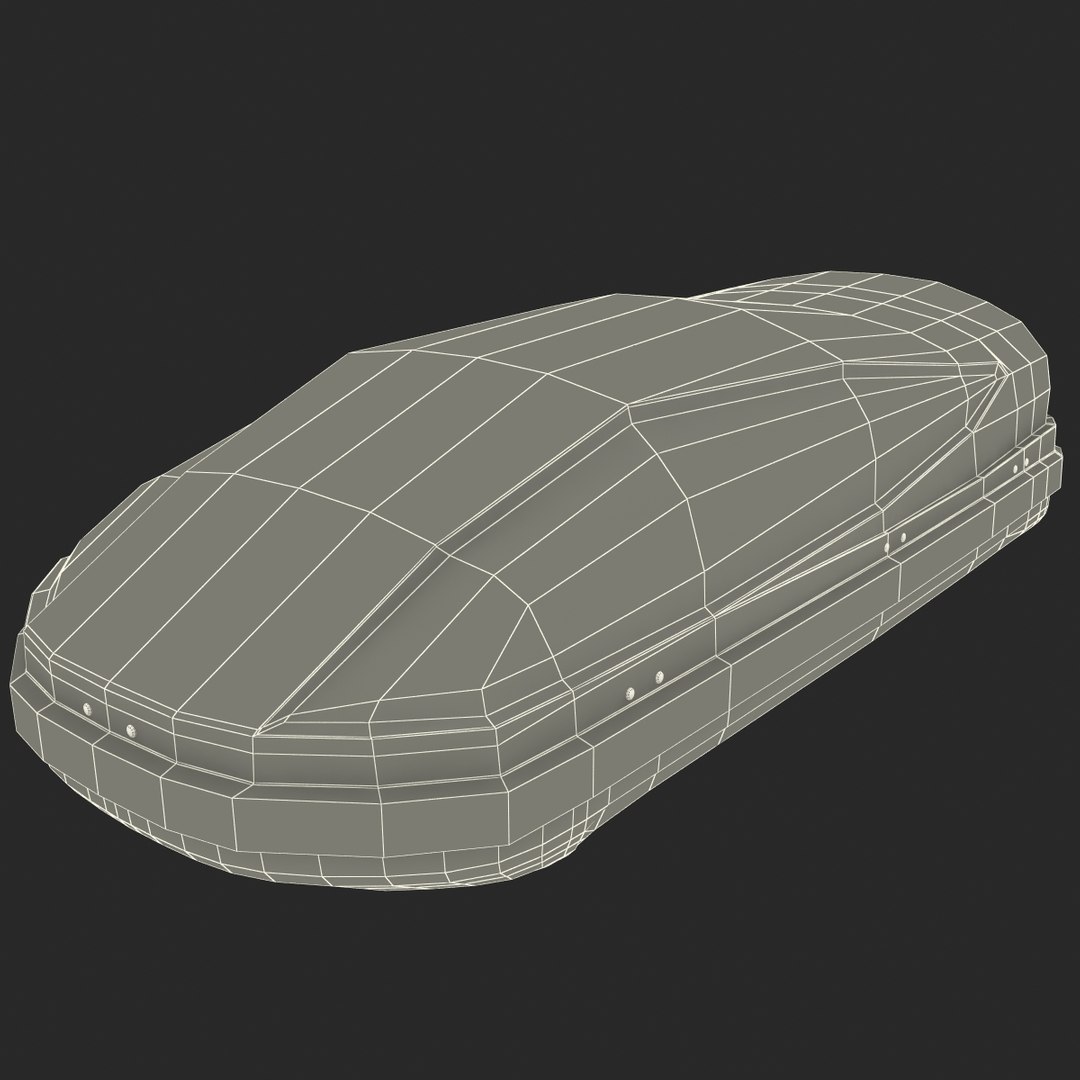 3d roof boxes model