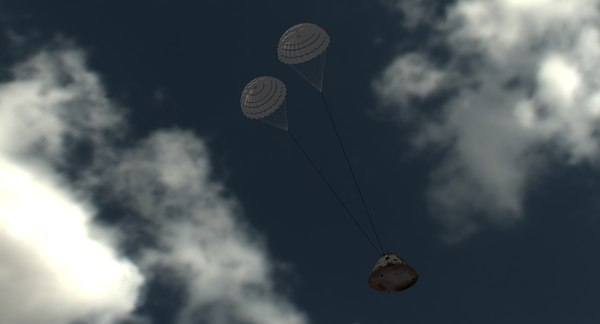 reentry apollo command module 3d model