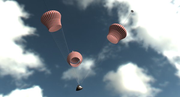 reentry apollo command module 3d model