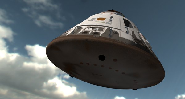 reentry apollo command module 3d model