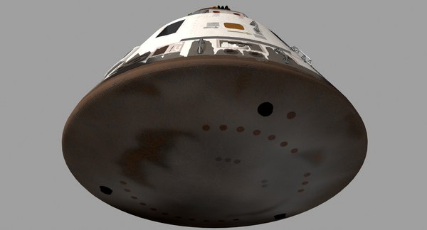 Reentry Apollo Command Module 3d Model
