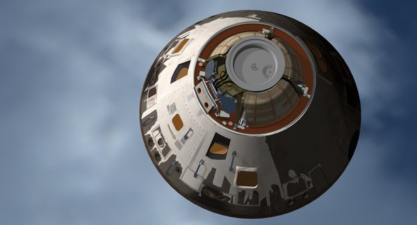Reentry Apollo Command Module 3d Model
