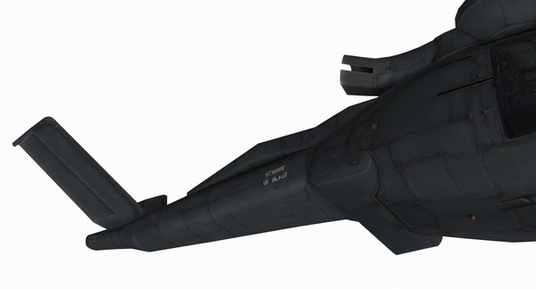 aerospatiale sa-2 samson helicopter 3d max
