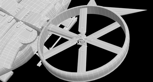 aerospatiale sa-2 samson helicopter 3d max