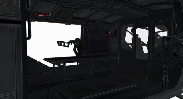 aerospatiale sa-2 samson helicopter 3d max