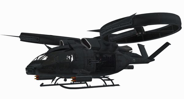 aerospatiale sa-2 samson helicopter 3d max